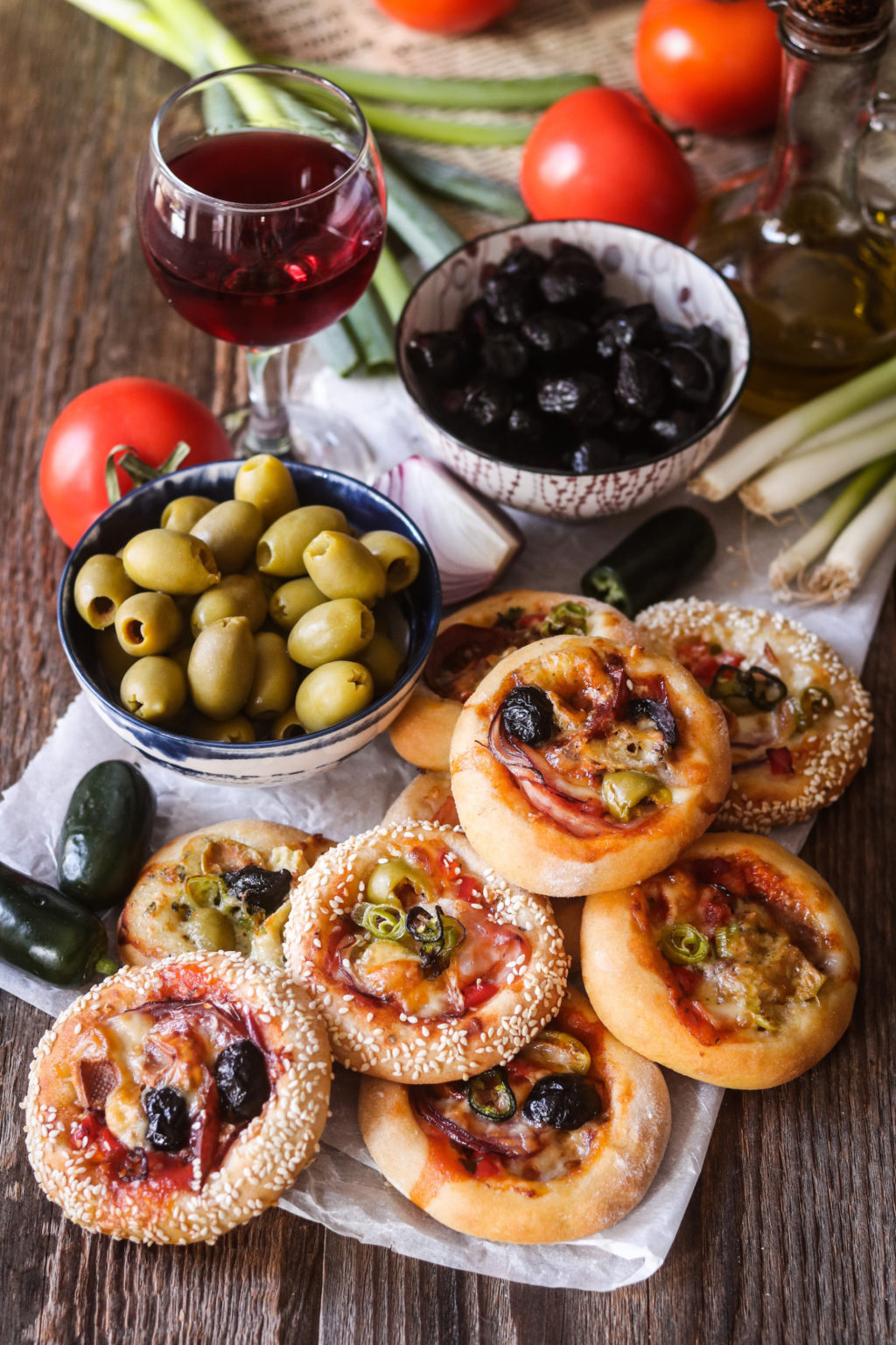 Mini pizze (piccolini) - recept od Coolinári | food blog