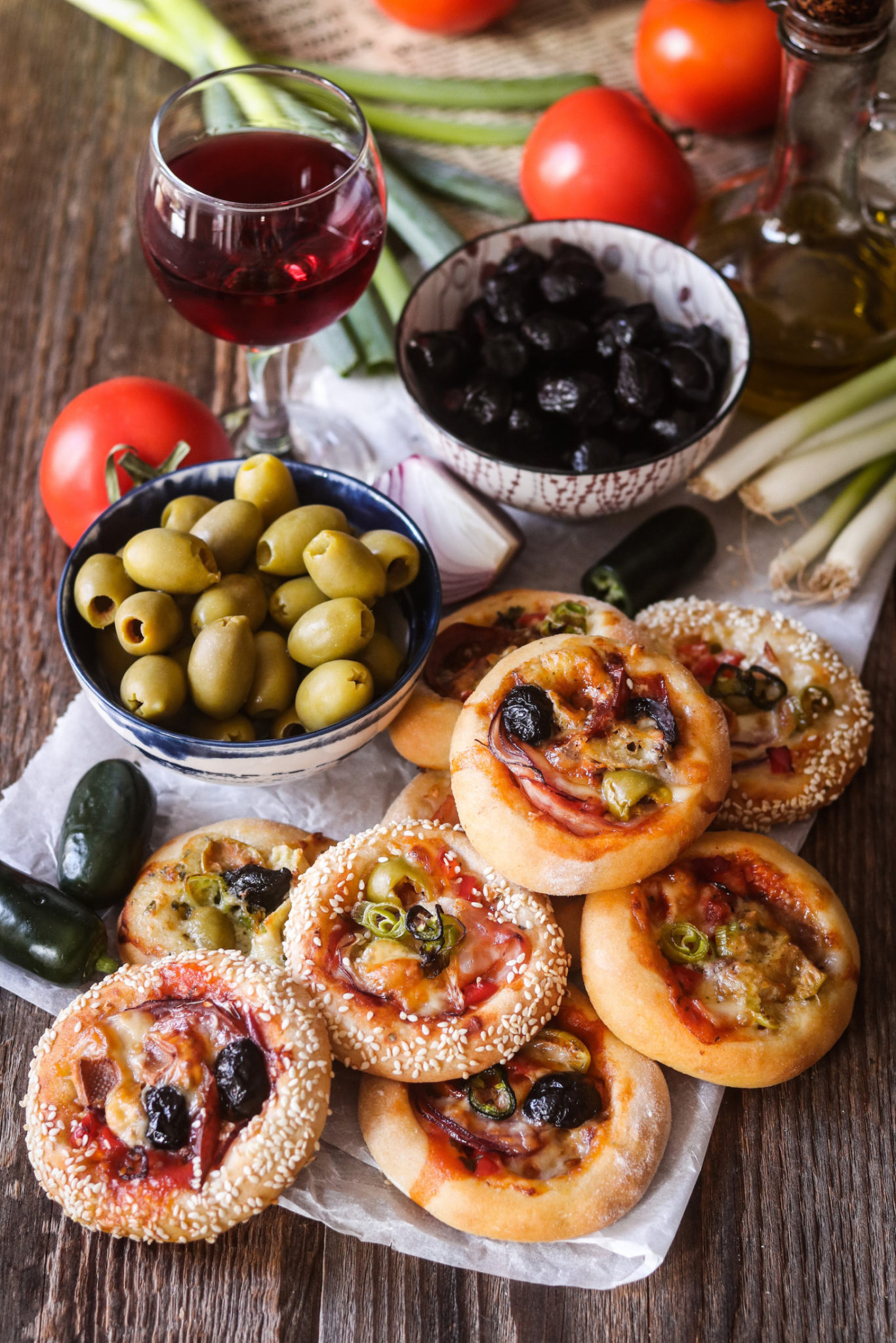 Mini pizze (piccolini) - recept od Coolinári | food blog