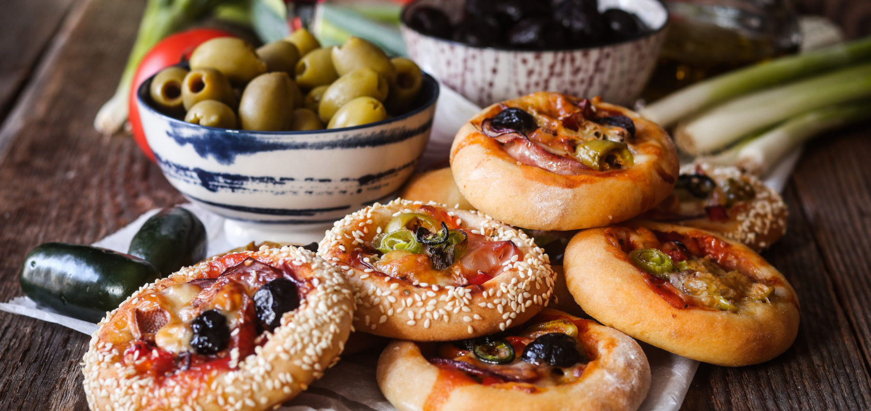 Mini pizze (piccolini) - recept od Coolinári | food blog