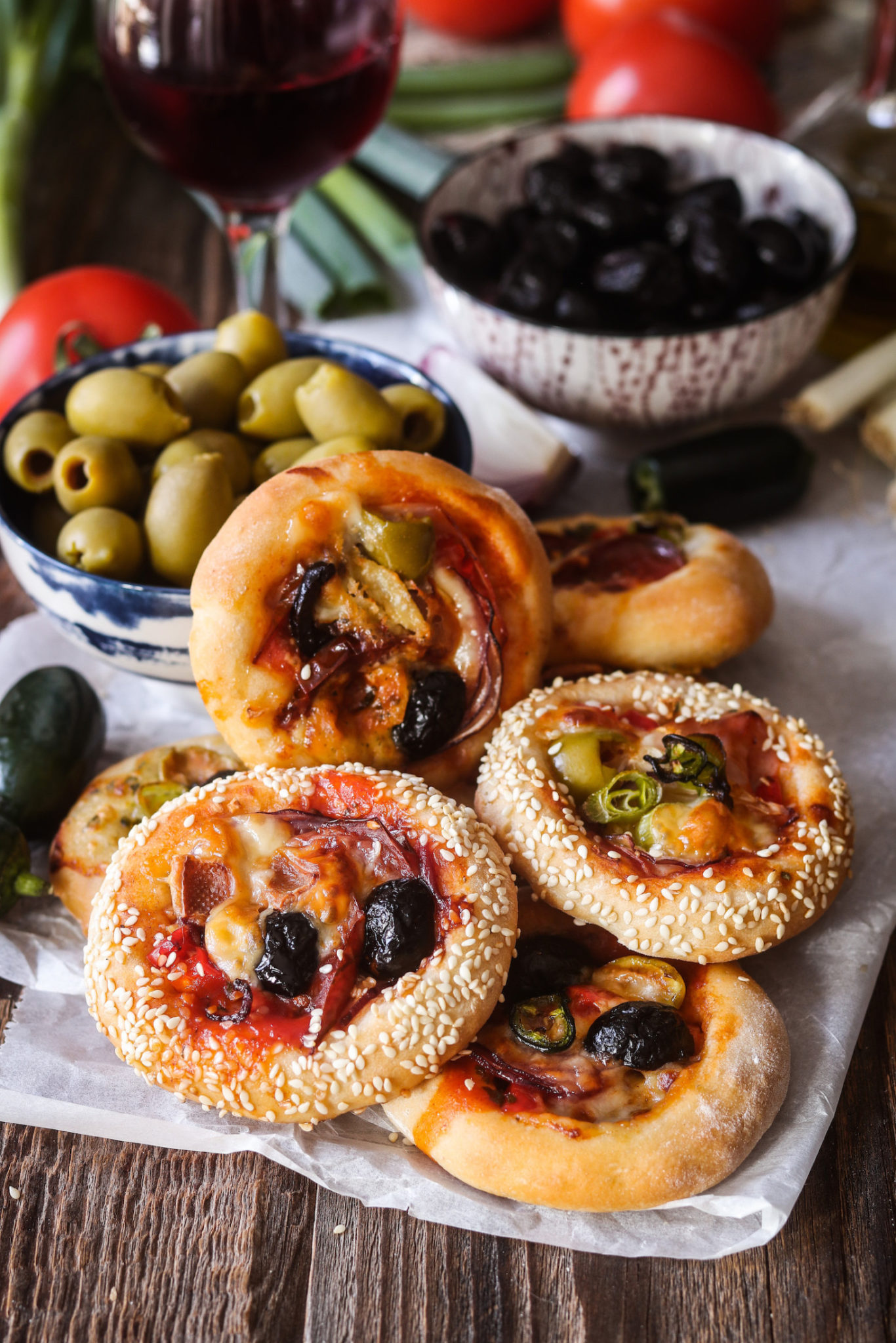 Mini pizze (piccolini) - recept od Coolinári | food blog