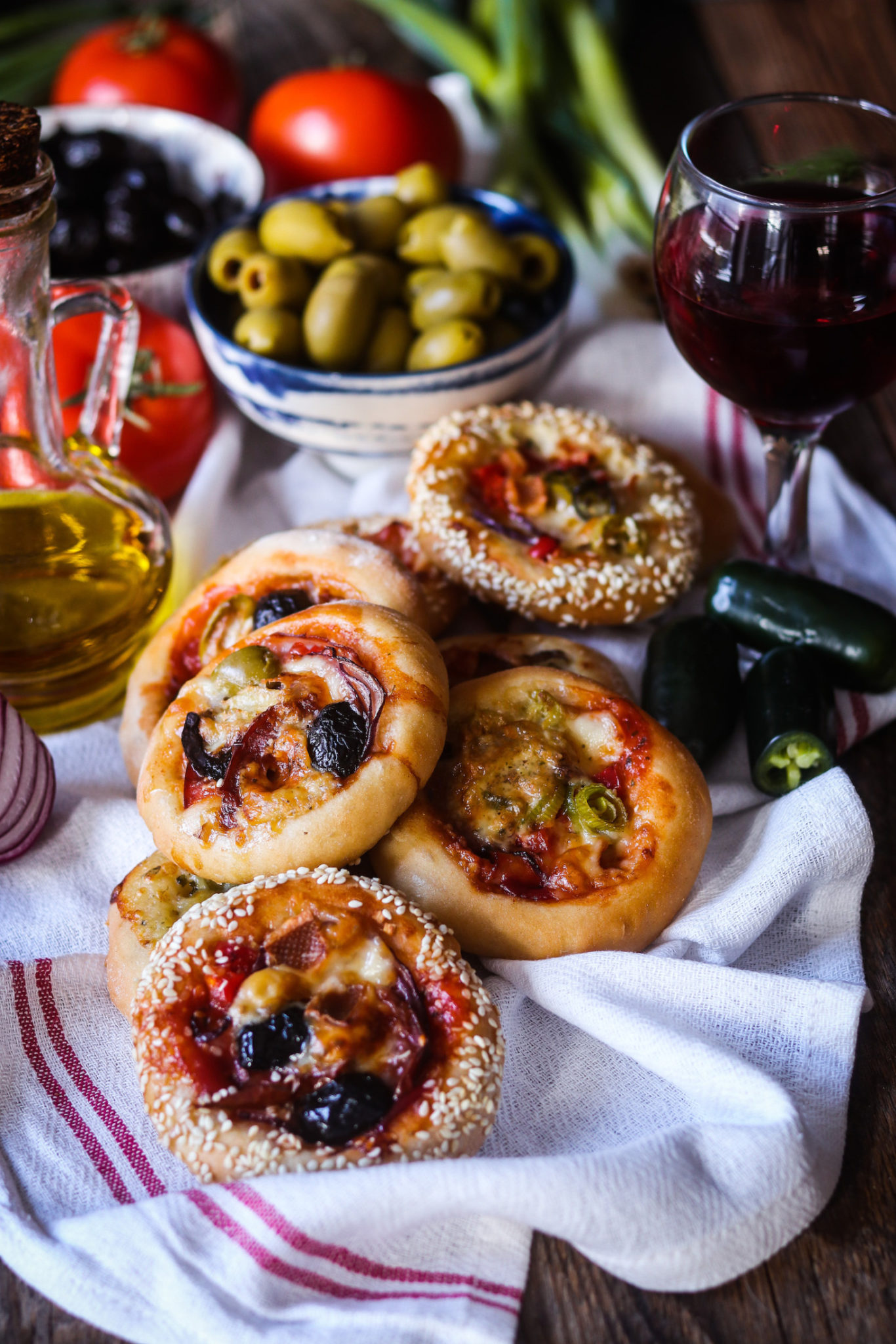 Mini pizze (piccolini) - recept od Coolinári | food blog