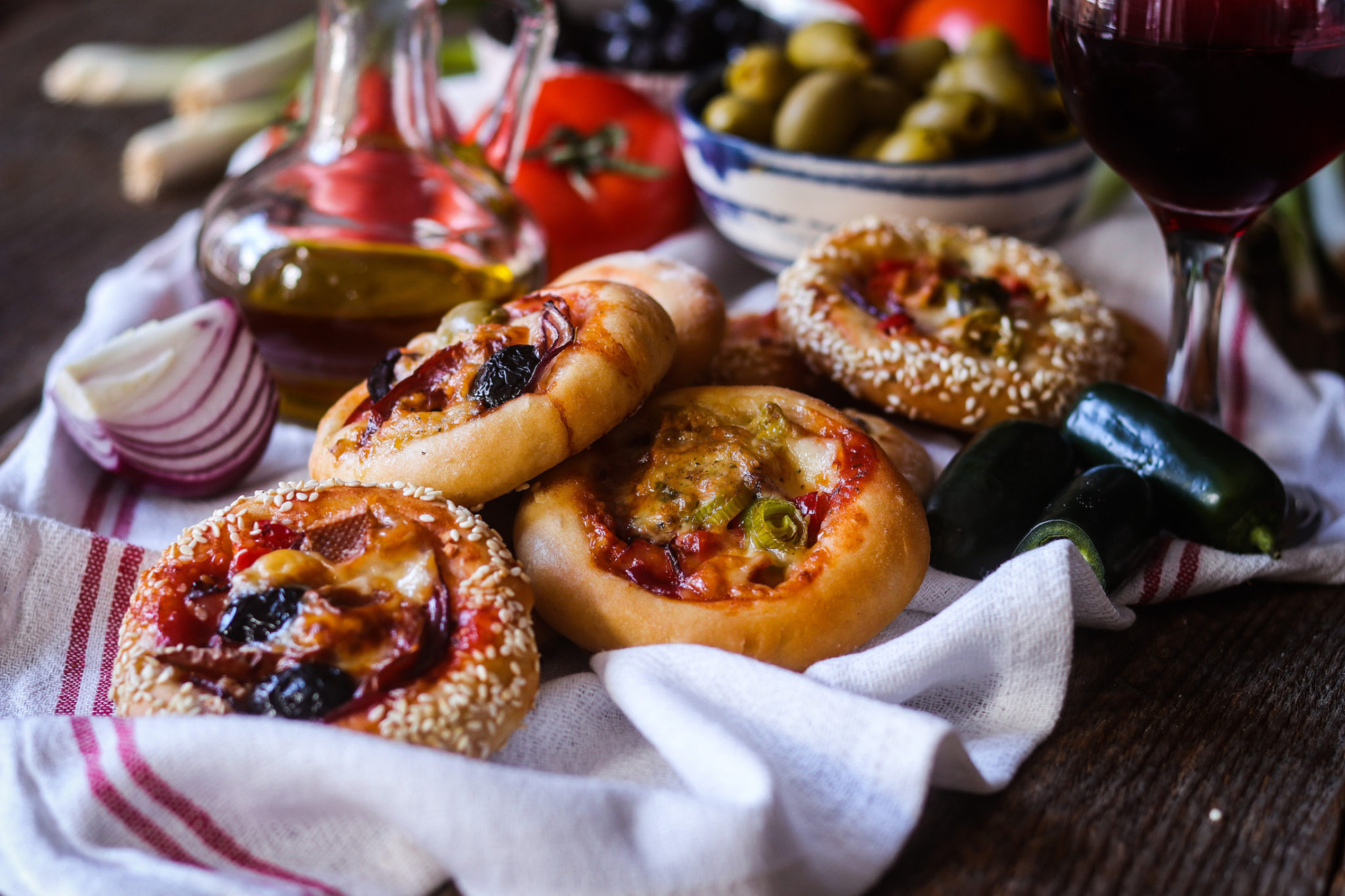 Mini pizze (piccolini) - recept od Coolinári | food blog