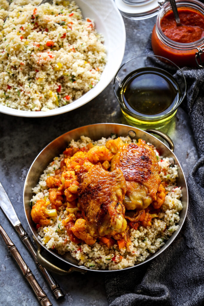 Kuskus so zeleninou a kuracím na tuniský spôsob - recept do Coolinári ...